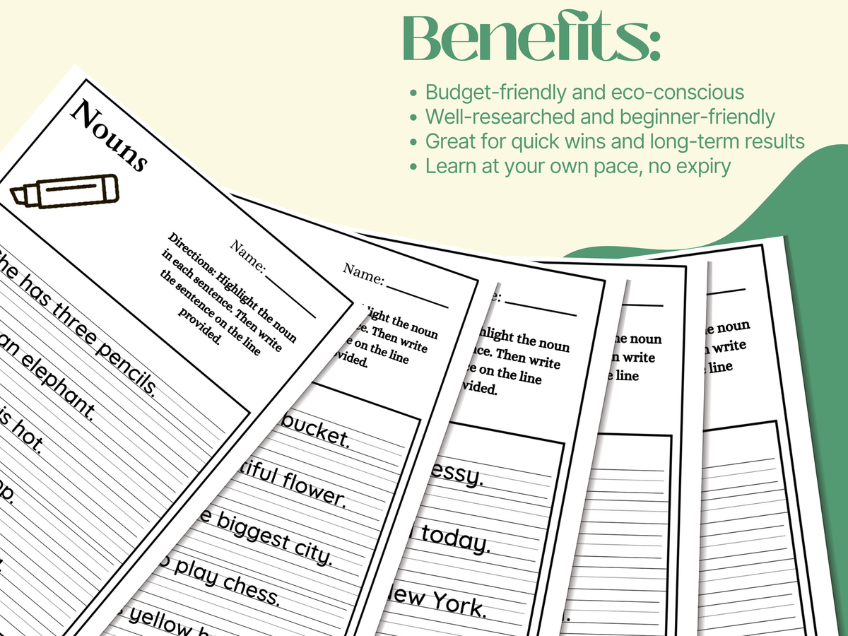 Practice Noun Language Learning Tool for Grammar Mastery – The Dryden